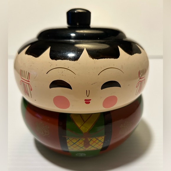 Accents | Vintage Lacquer Geisha Bento Trinket Box Japan | Poshmark